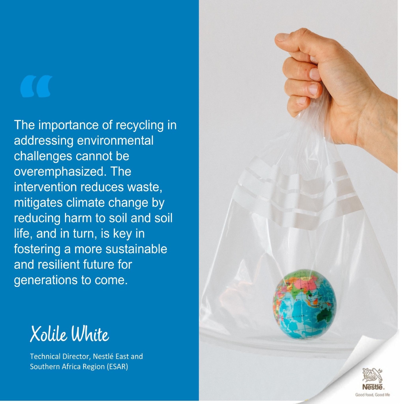 Confronting plastic pollution this July | Nestlé ESAR